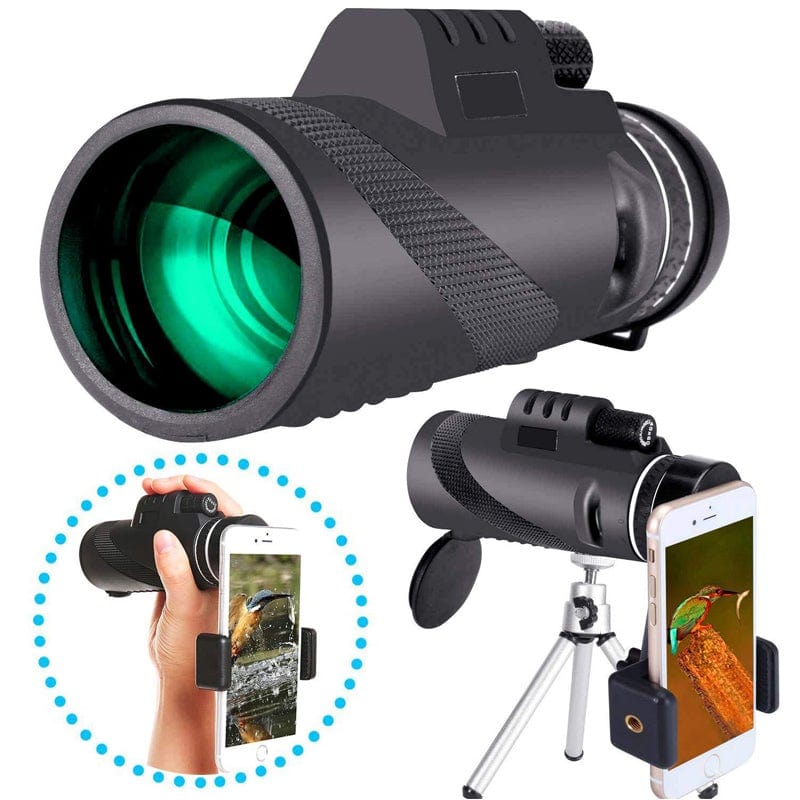 Clear Vision™ Mobile Monocular - Professional Mobile Phone Monocular 4 ...